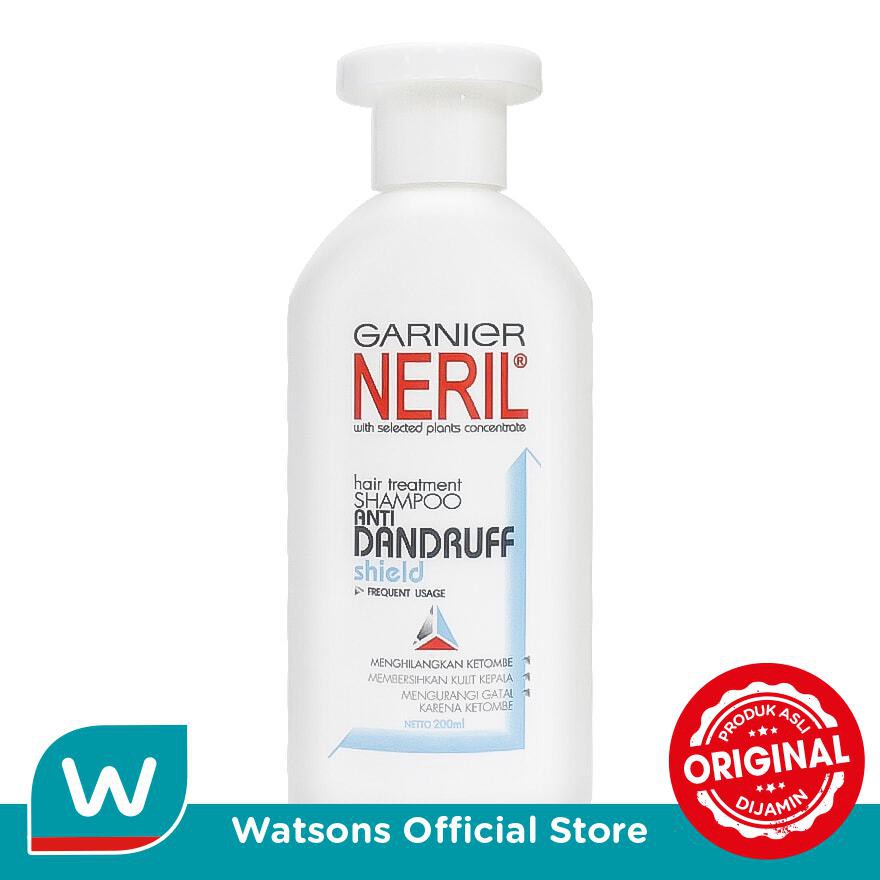 Jual Neril Shampoo Anti Dandruff Shield 200ml | Shopee Indonesia