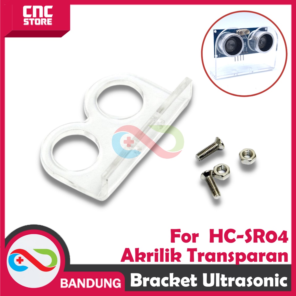 Jual MOUNTING BRACKET ULTRASONIC HC-SR04 SR04 ADAPTER CASE HOLDER ...