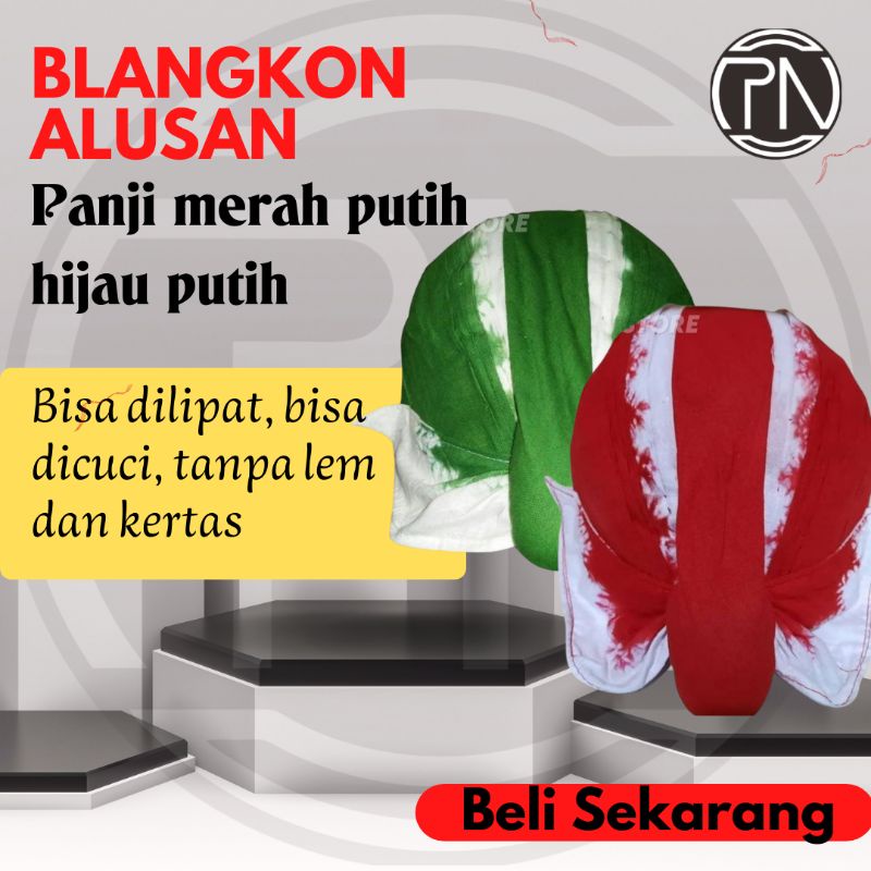 Jual Blangkon Alusan Panji Merah Putih | Shopee Indonesia