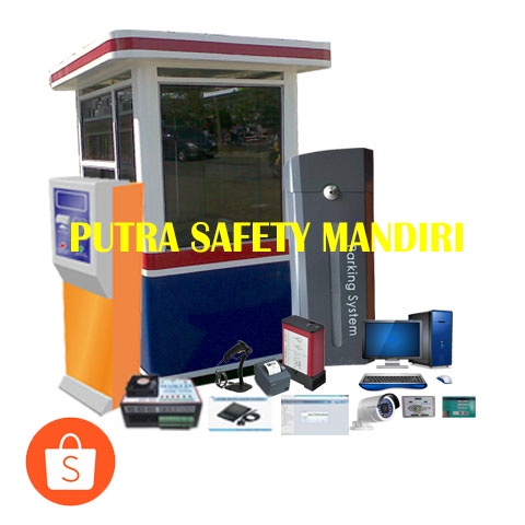 Jual Instalasi Barrier Gate Mx 80 Akses In Out Dengan Por Parkir 