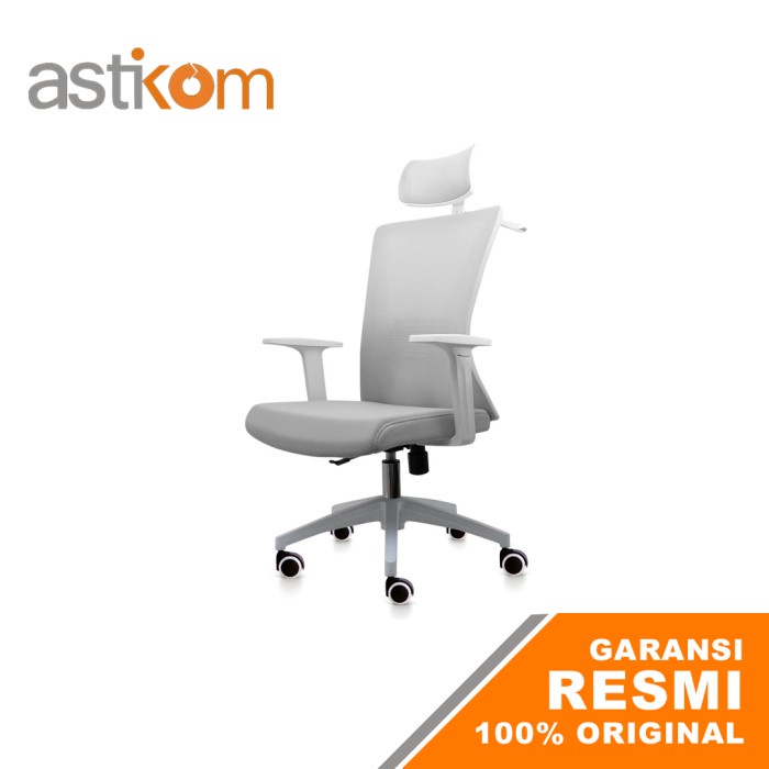 Jual Fantech OC-A258S White OCA 258S Premium Office Chair Kursi Kantor ...