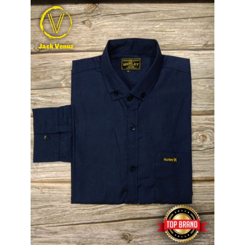 Jual KEMEJA JUMBO PRIA LENGAN PANJANG BAJU POLOS COWOK WARNA LENGKAP ...