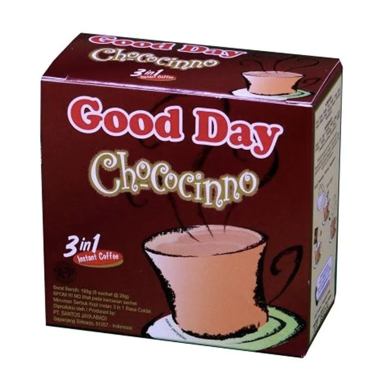 Jual Kopi Good Day 3 In 1 Instant Coffee Kemasan Box Isi 5 Sachet 100gr ...