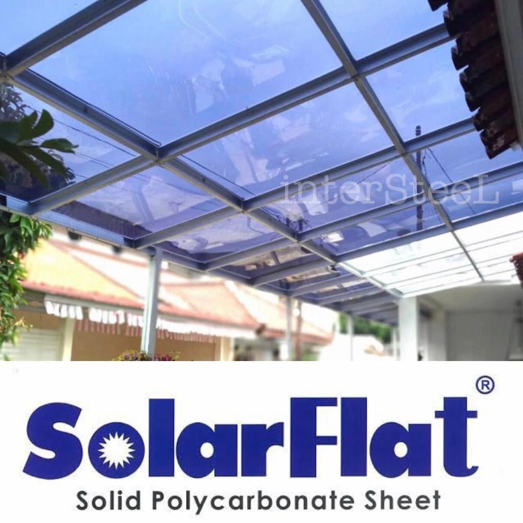 Jual SolarFlat 3mm - Atap SolarTuff Solid - Solar Flat [ Khusus Kargo ...
