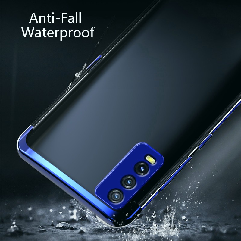 Jual TPU PLATING case Vivo Y20 - Y20i - Y20s softcase casing cover ...