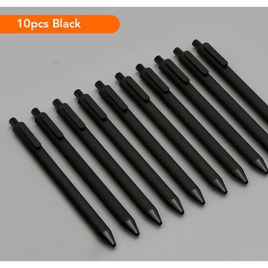 Jual KACO PURE Pena Pulpen Bolpoin Gel 0.5mm 10 PCS - XM0340 (Black Ink ...