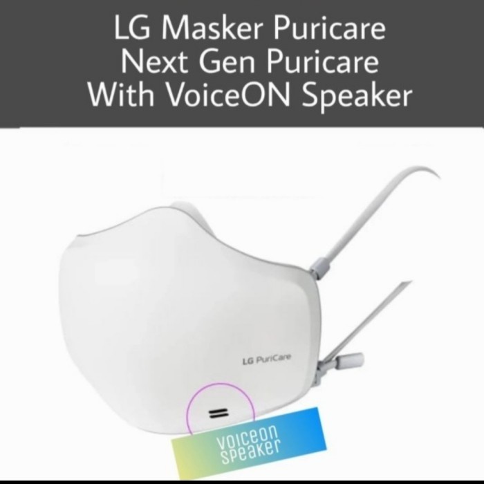 Jual LG Mask Wearable Air Puricare Masker LG Purifier HEPA Filter ...