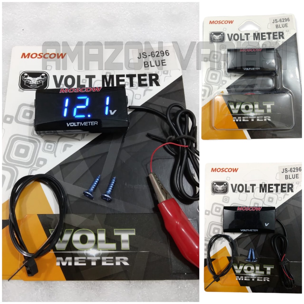 Jual VOLTMETER AKI VOLT METER MOTOR VOLTMETER AKI MODEL | Shopee Indonesia