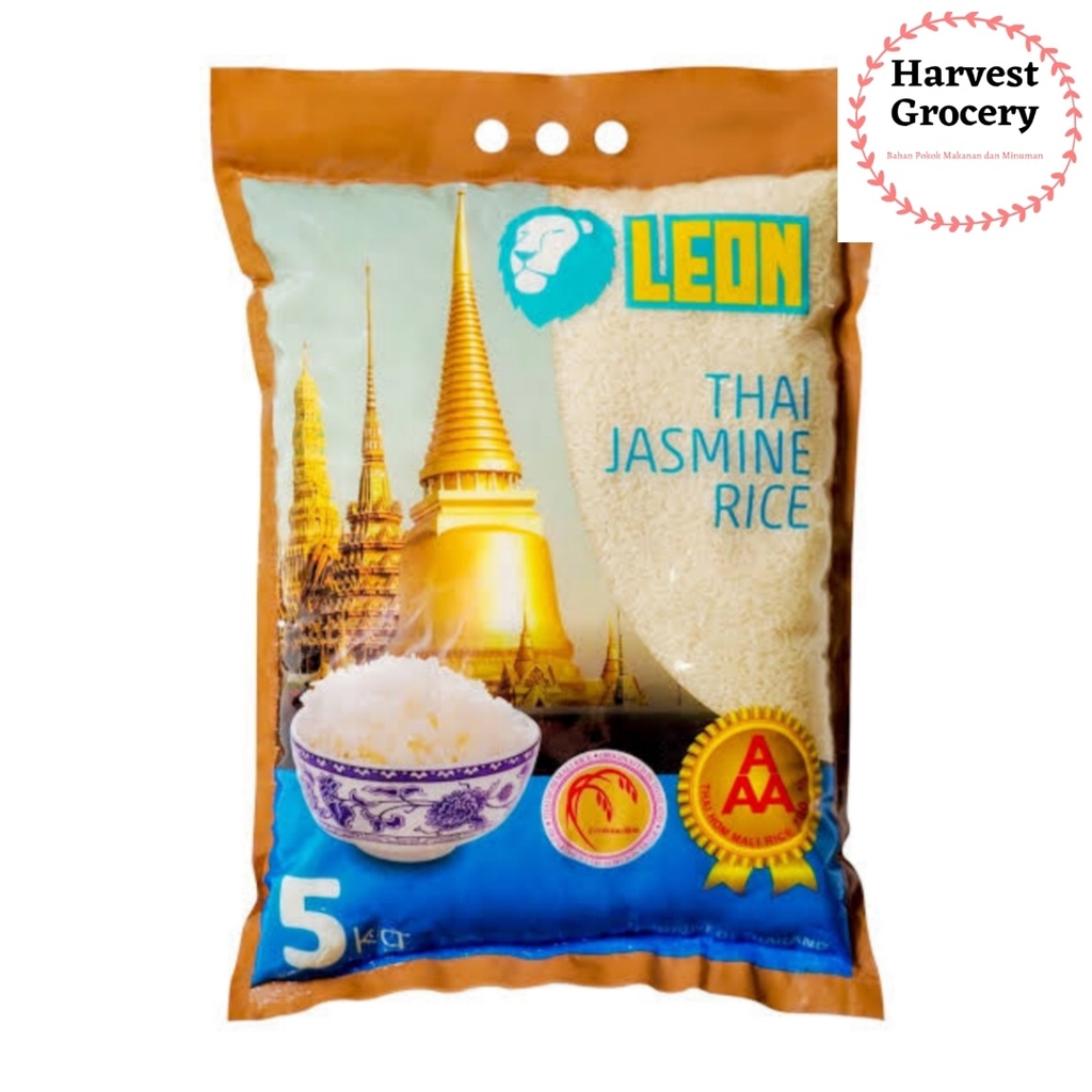 Jual Beras Thailand Cap Leon 5kg | Shopee Indonesia