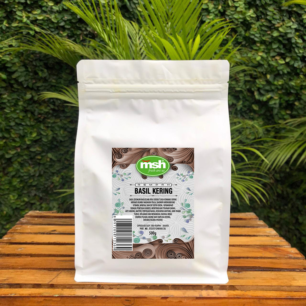 Jual MSH Basil Kering 500 g | Shopee Indonesia