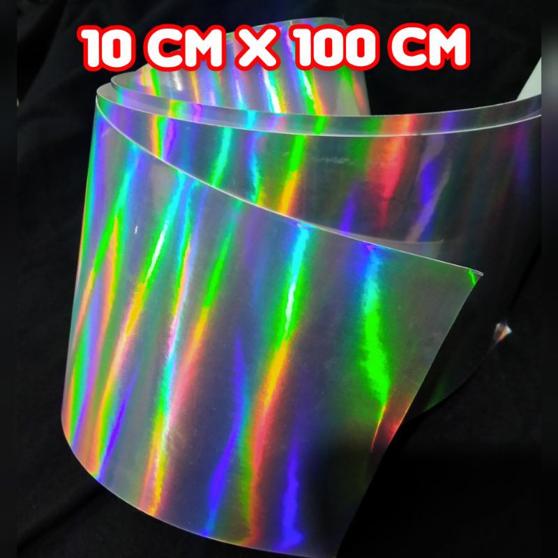 Jual Stiker Hologram Rainbow Pelangi Sticker Lure Fishing | Shopee ...