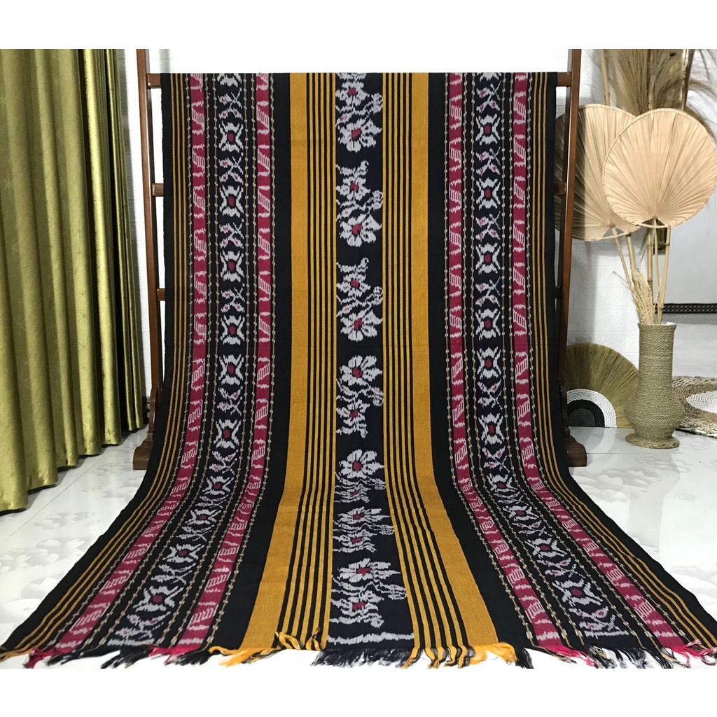 Jual RAT 018 Kain Tenun Ikat Etnik Nusantara Blanket/Baroon Motif NTT ...