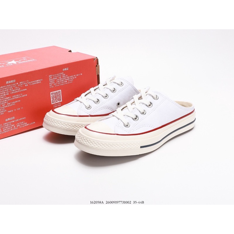 Jual Sepatu Converse Chuck Taylor All Star 70s Mule Recyled Beige White ...