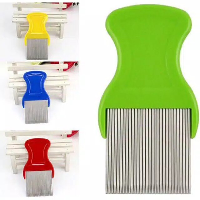 Jual Sisir Serit Kutu Dan Ketombe Besi Logam Stainless | Shopee Indonesia