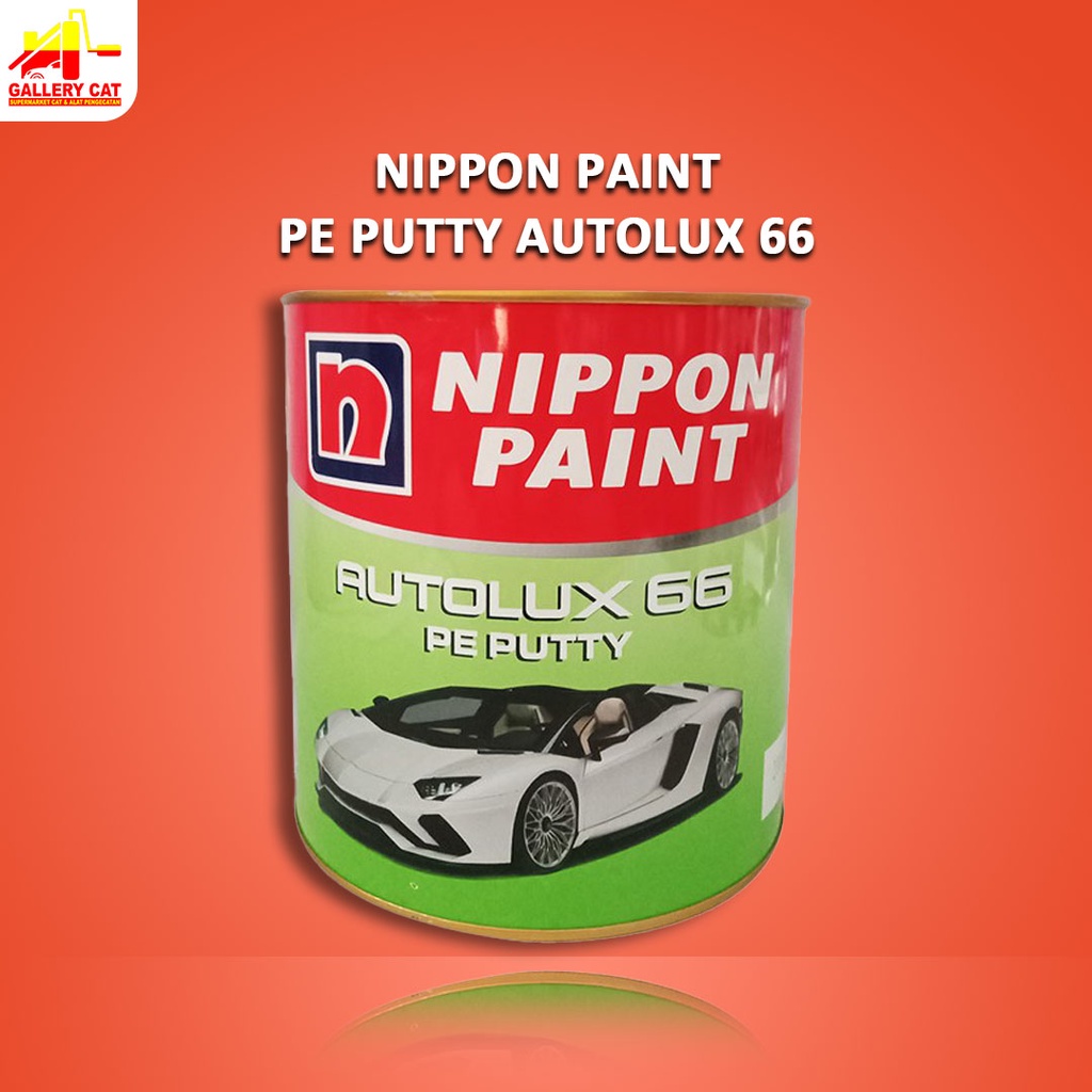 Jual NIPPON PAINT PE PUTTY AUTOLUX 66 3 KG + HARDENER – UKURAN BESAR ...