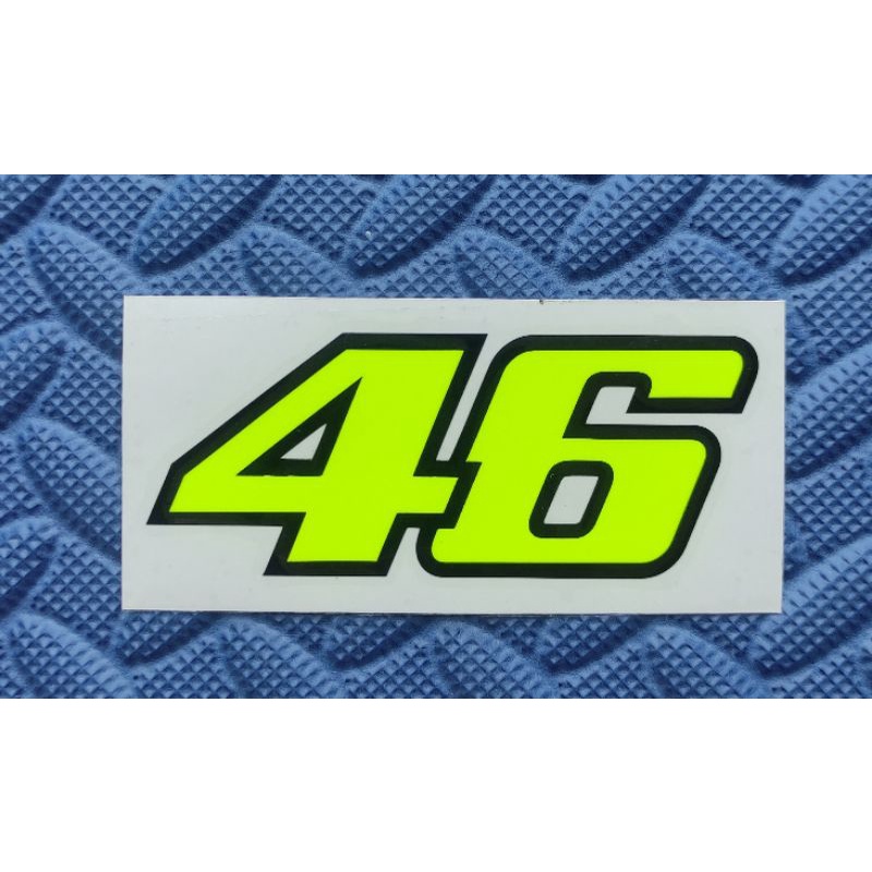 Jual Sticker 46 Valentino Rossi - Uk 10cm | Shopee Indonesia
