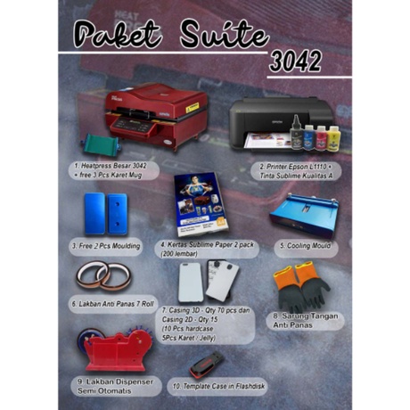 Jual paket suite st-3042 st-3042 rsm05 rsm-05 rhinotec sublimation 3d ...