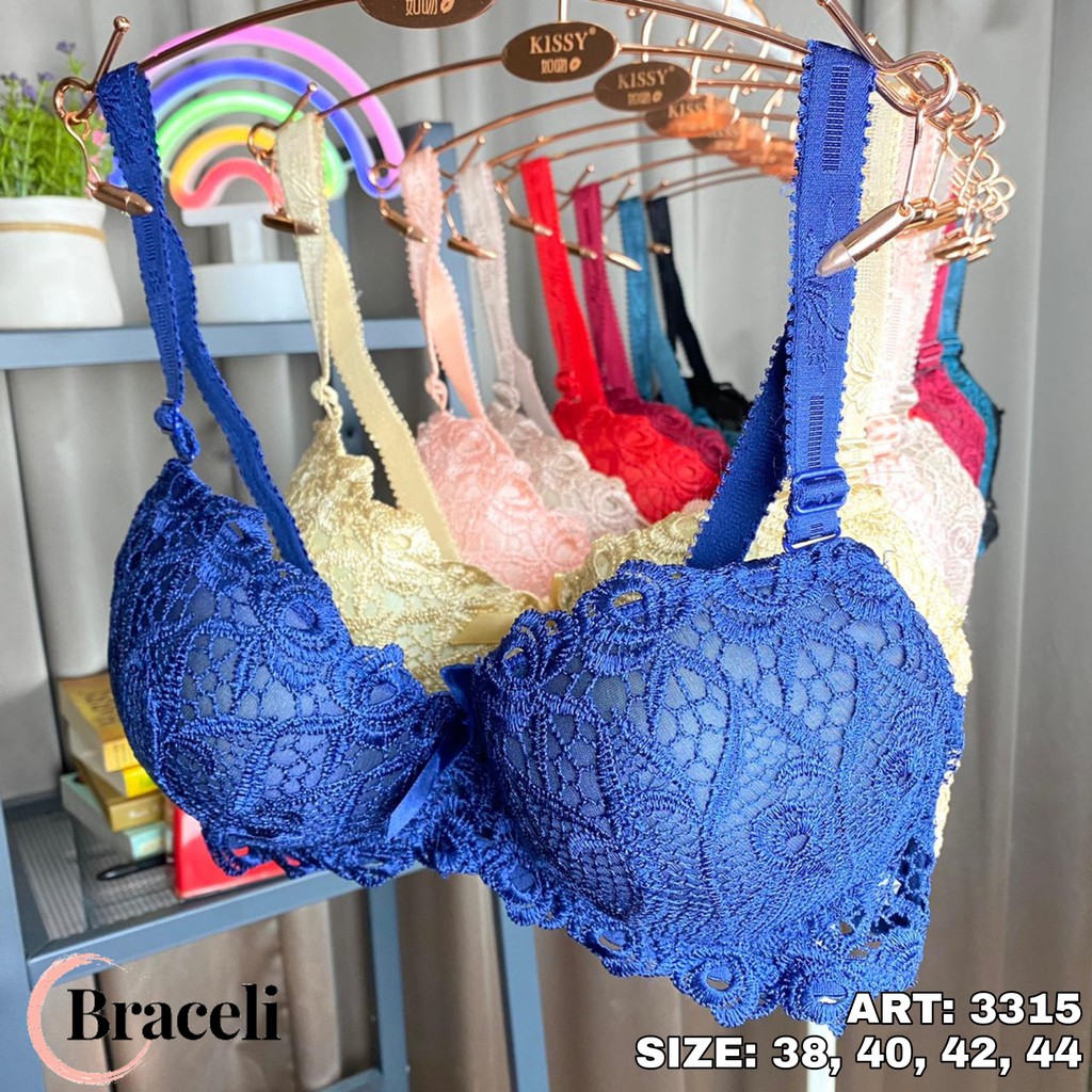 Jual BRA Jumbo Kawat Busa Tebal | Push Up Bra Braceli Art 3315 | Shopee ...