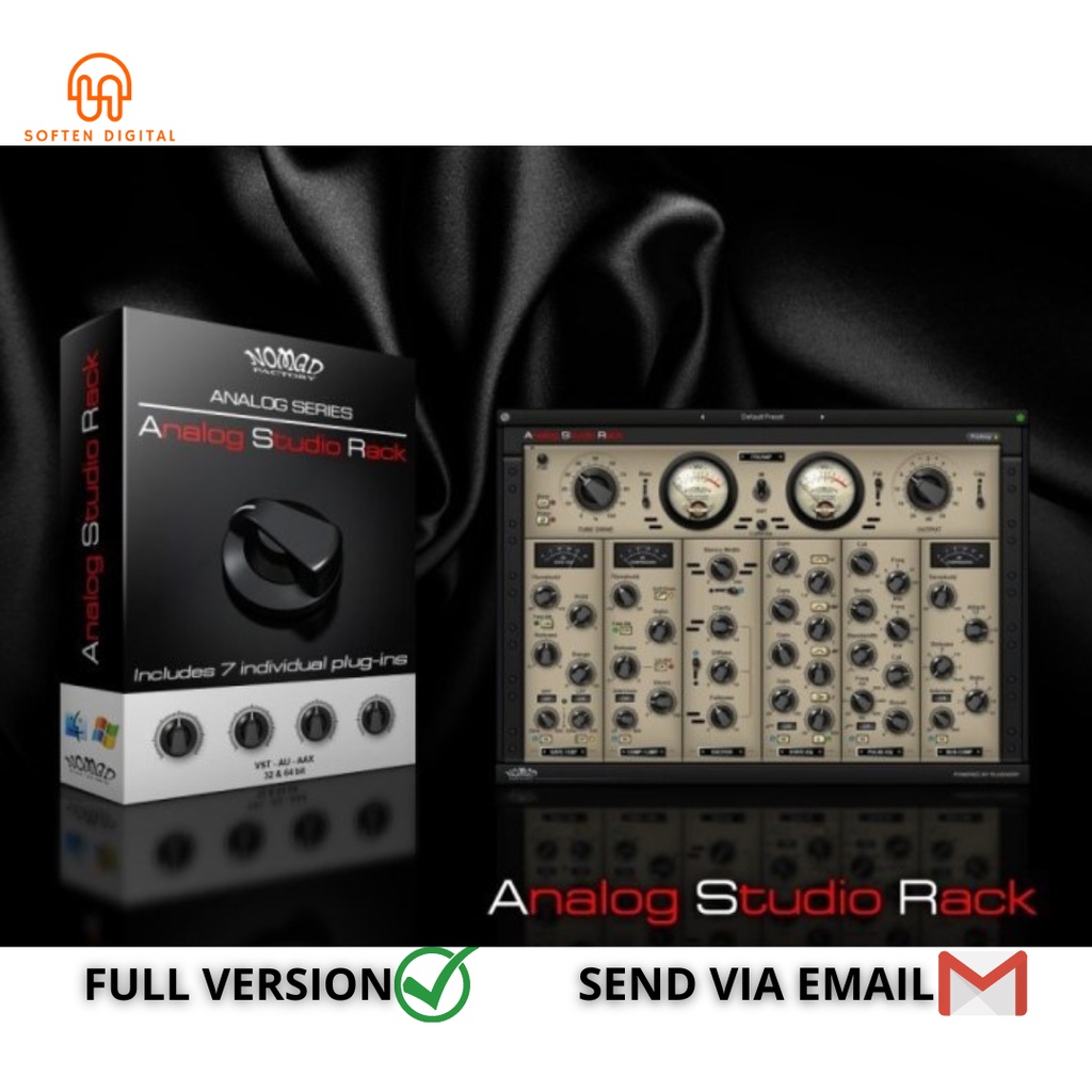 Jual Nomad Factory Analog Studio Rack 1 VST Plugin the perfect all-in ...