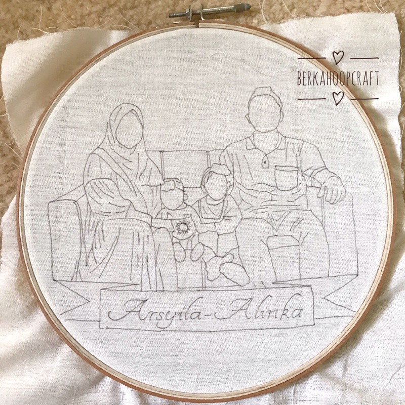 Jual Embroidery Kit/Paket Menyulam(Custom Pola) | Shopee Indonesia