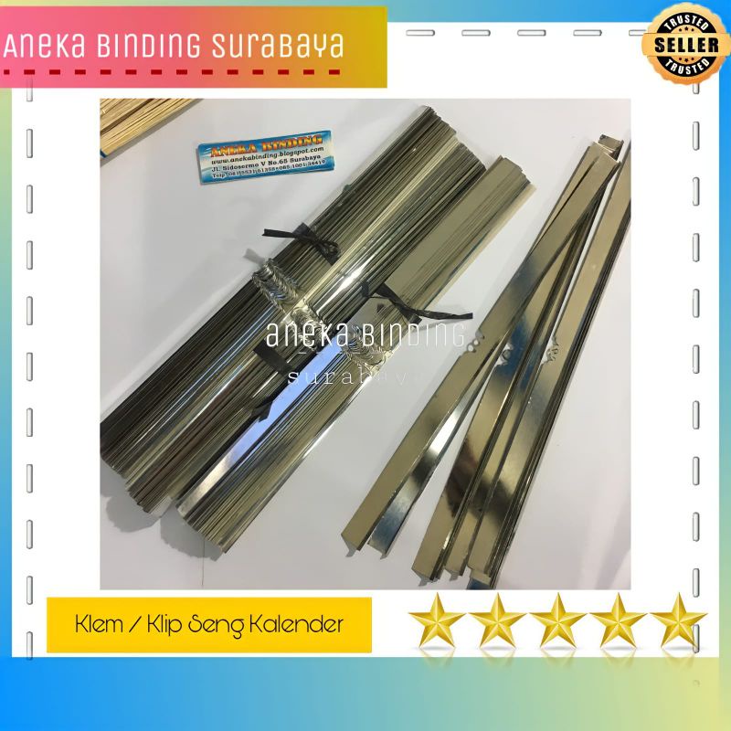 Jual 1000 PCS KLEM KALENDER, KLEP SENG KALENDER, KLIP SENG KALENDER ...