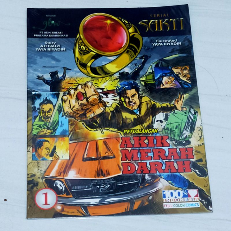 Jual Komik Indonesia Serial SAKTI #1 PETUALANGAN AKIK MERAH DARAH ...
