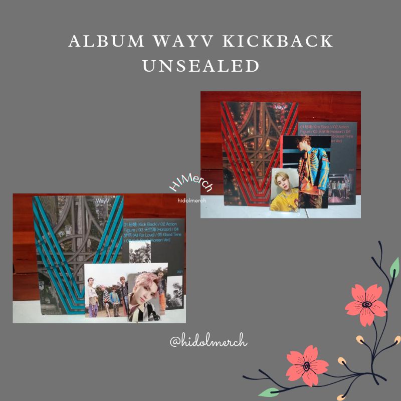 Jual [Ready Stock] Album Unsealed WayV Kickback Stranger dan Hitchhiker ...
