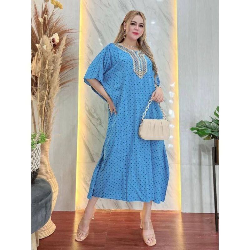 Jual DASTER KAFTAN DASTER LOWO KELELAWAR ARAB BUSUI RAYON MURAH JUMBO ...