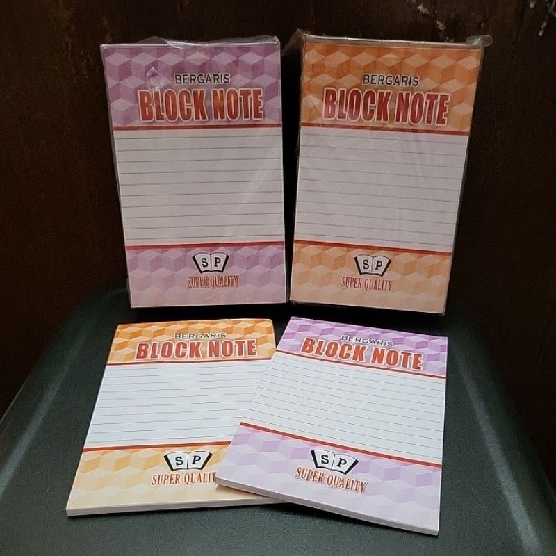Jual Block Note A6 Garis (1pcs) | Shopee Indonesia