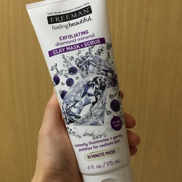 Jual RESTOCK!! Freeman Exfoliating Diamond Mineral (Clay Mask + Scrub ...