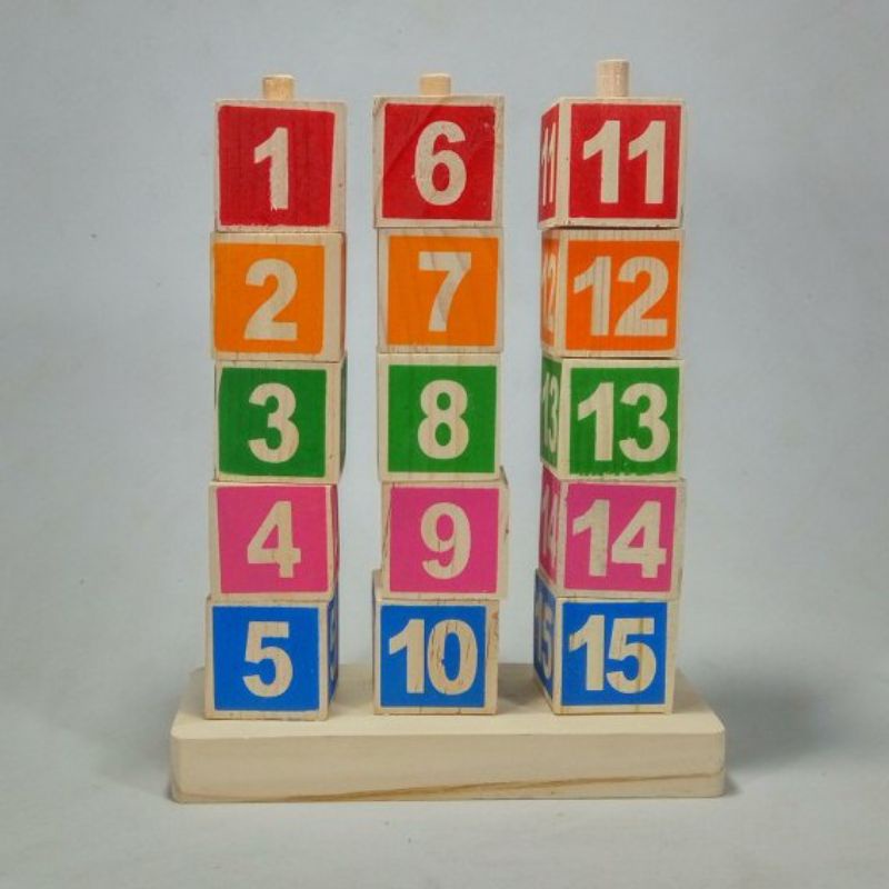 Jual Balok Susun Angka Sablon | Shopee Indonesia