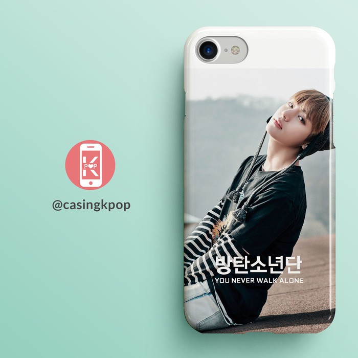 Jual Casing Handphone KPOP BTS V Teaser Images You Never Walk Alone | Shopee Indonesia