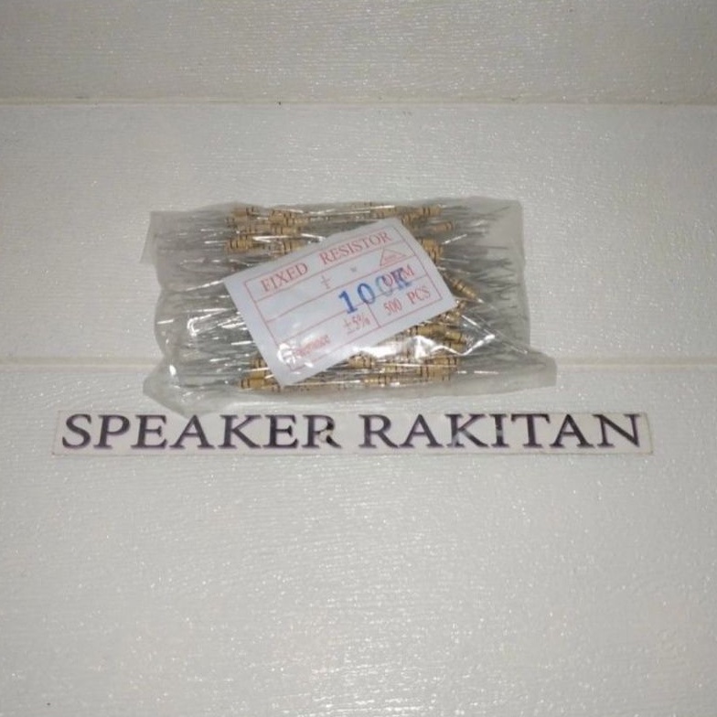 Jual Resistor 100K ohm 1/2 Watt - R 100Kohm 1/2Watt (500pcs) | Shopee ...