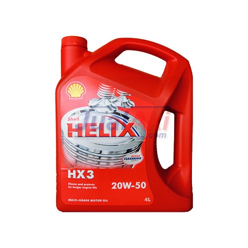 Jual Shell Helix HX3 SAE 20W50 Galon | Shopee Indonesia