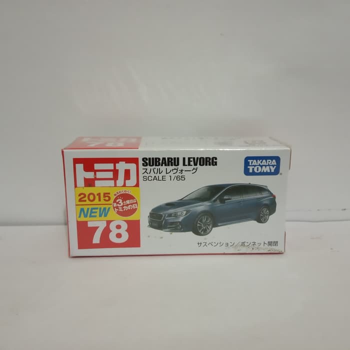 Jual Tomica No 78 Subaru Levorg diecast mobil takara tomy reguler cocok ...