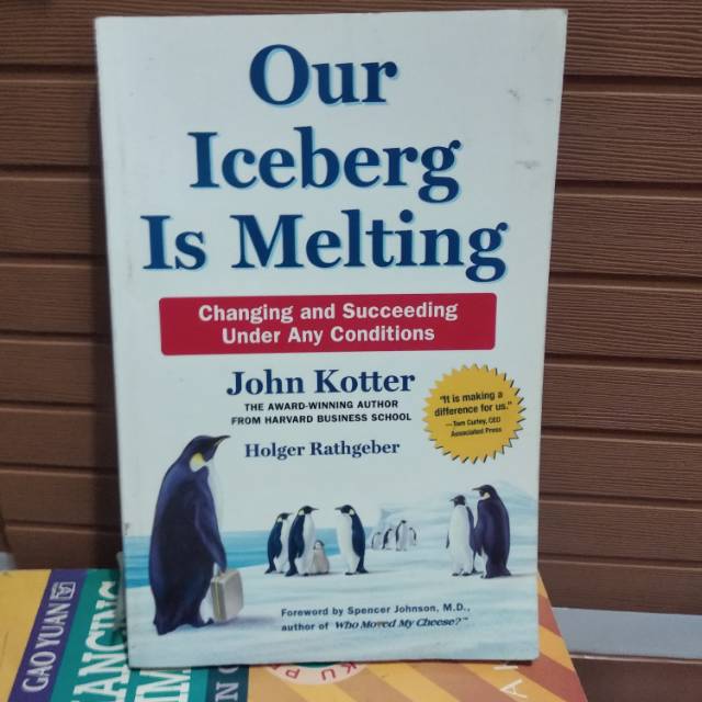 Jual Buku original - our iceberg is melting by john kotter | Shopee Indonesia