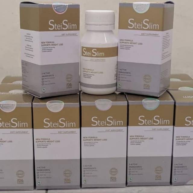 Jual SteiSlim Obat Diet Herbal 100% ORIGINAL | Shopee Indonesia
