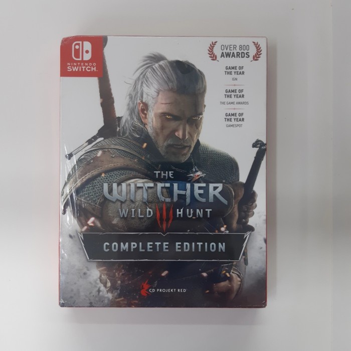 Jual (READY) KASET NINTENDO SWITCH THE WITCHER 3 WILD HUNT COMPLETE ...