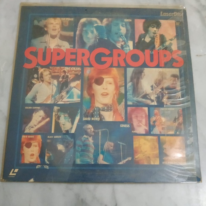 Jual Laser Disc Musik Original Supergroups: Supergroup Song Compilation ...