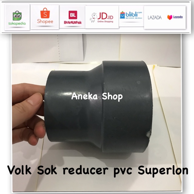 Jual Volk Sok Reducer 6x4 D Pvc Superlon | Shopee Indonesia