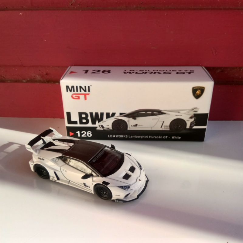 Jual Mini GT LB Works Lamborghini Huracan GT White | Shopee Indonesia
