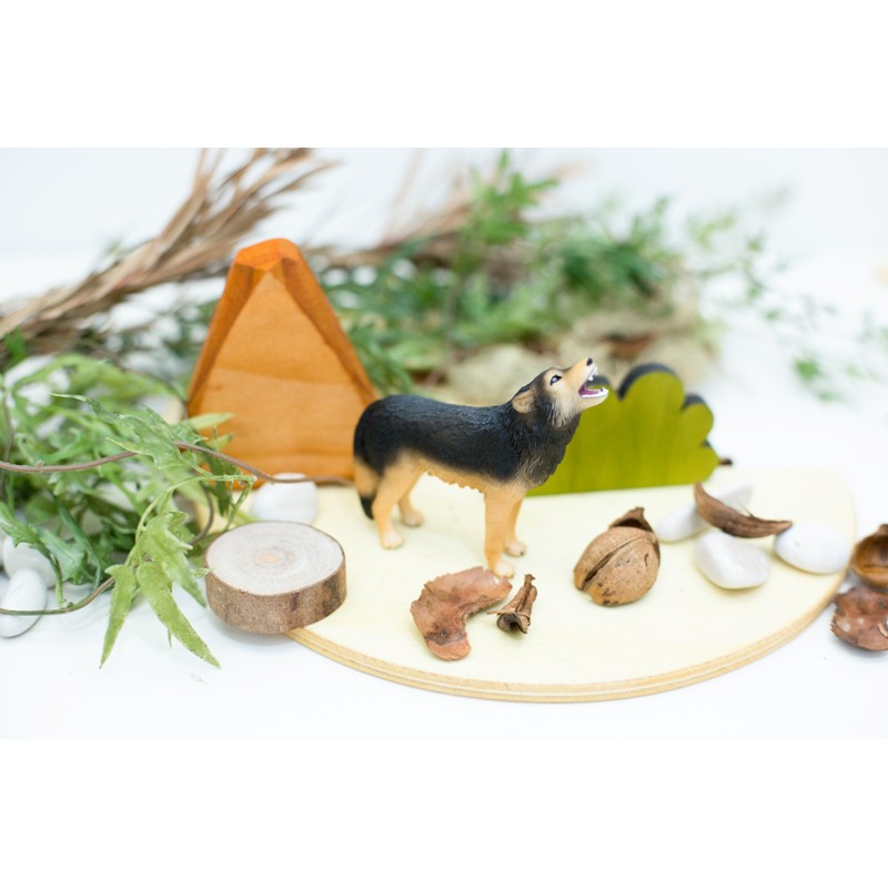 Jual Mojo Fun Timber Wolf Howling / Serigala - Woodland Collection ...