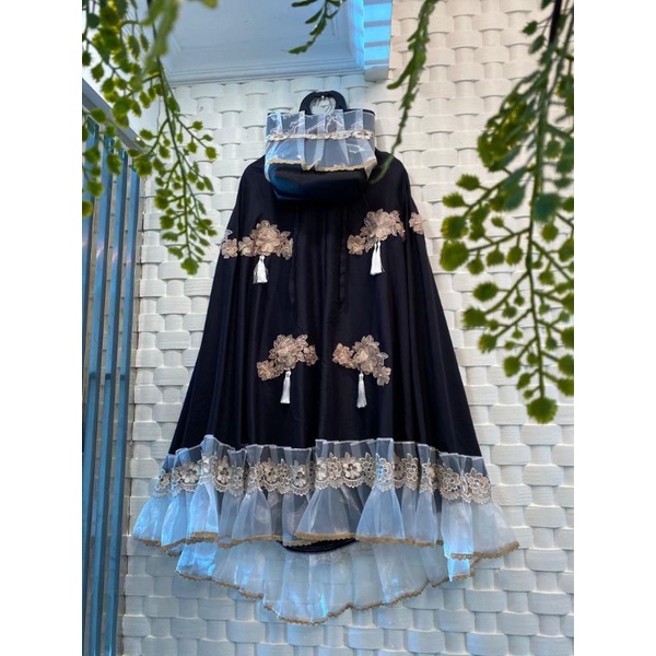 Jual MUKENA SULTAN BARBIE ROUNCE SUPERSILKY | Shopee Indonesia