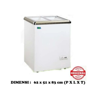 Jual Chest Freezer sliding kaca RSA XS110 | Shopee Indonesia