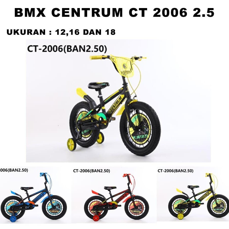 Jual SEPEDA BMX 12 INCH CENTRUM 2006 2.5 | Shopee Indonesia