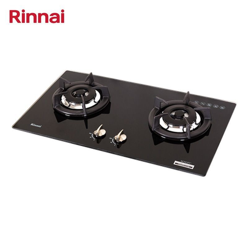 Jual RINNAI RB-2GH-C(BK) 2 Tungku Kompor Tanam Gas | Shopee Indonesia