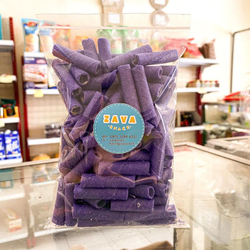 Jual SNACK KEMASAN ASTOR ROLL BLUEBERRY | cemilan murah enak renyah ...