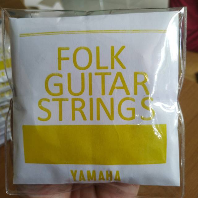 Jual SENAR GITAR AKUSTIK DAN NYLON STRING YAMAHA ORIGINAL/SENAR YAMAHA ...