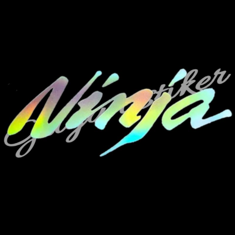 Jual STIKER CUTTING TULISAN NINJA UNTUK MOTOR 100%produk baru | Shopee ...