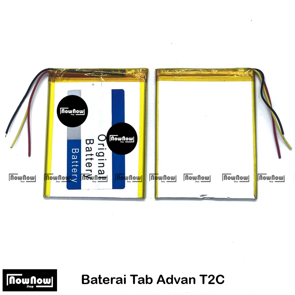 Jual Baterai Tablet Advan T2C T2A T2E T2F T2G AT1G 4800mAh 3 line Batre ...